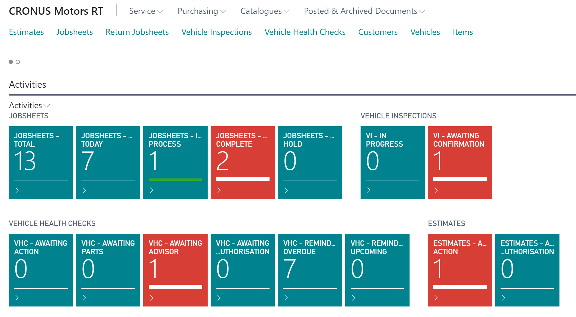 Garage Hive’s latest update allows for tailored screens for each member ...