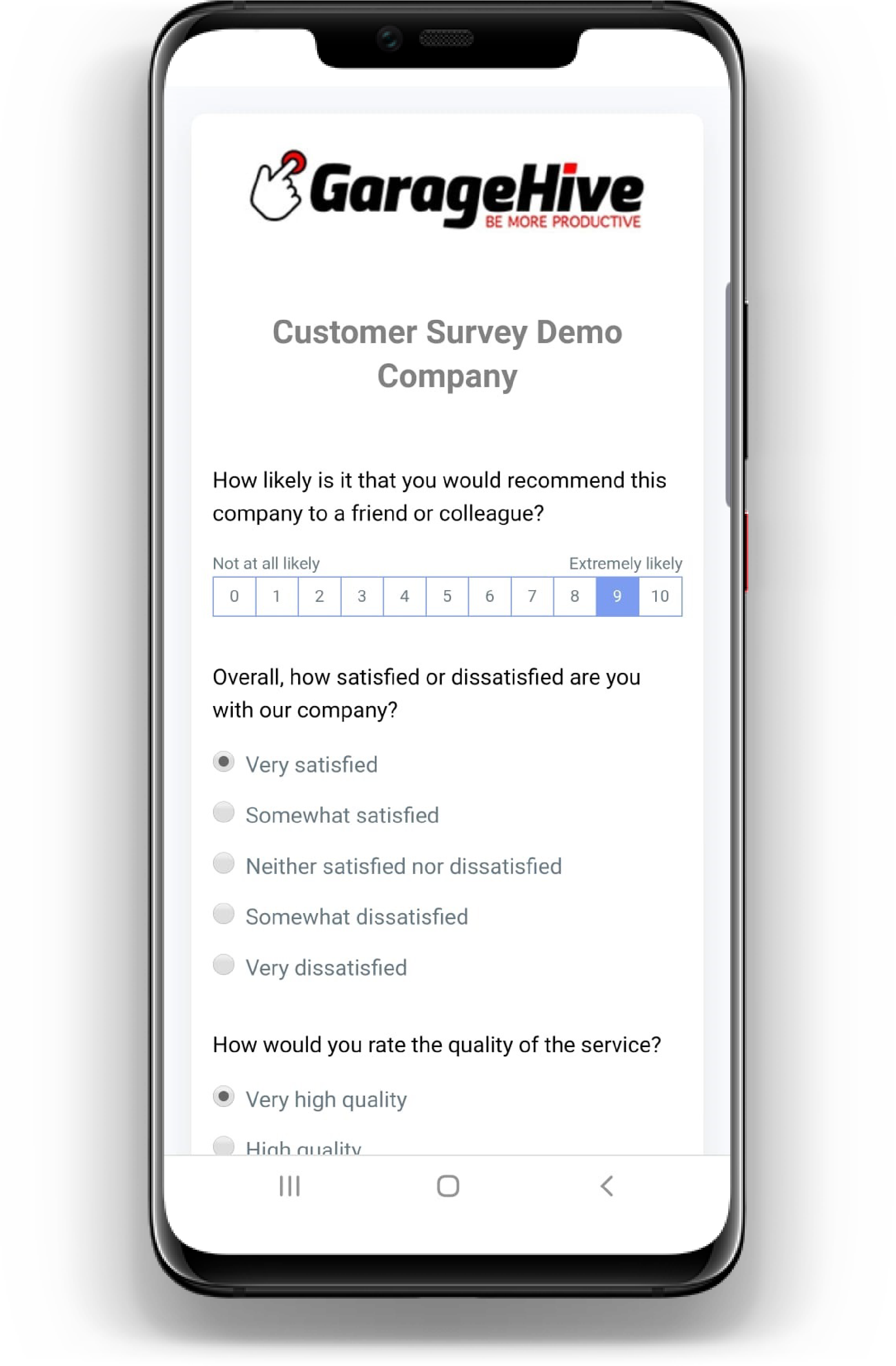 Introducing Net Promoter Score® and Customer Surveys to Garage Hive ...