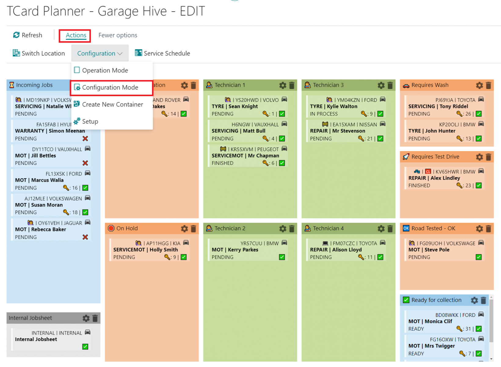 Full customisation added to Garage Hive’s improved TCard system ...