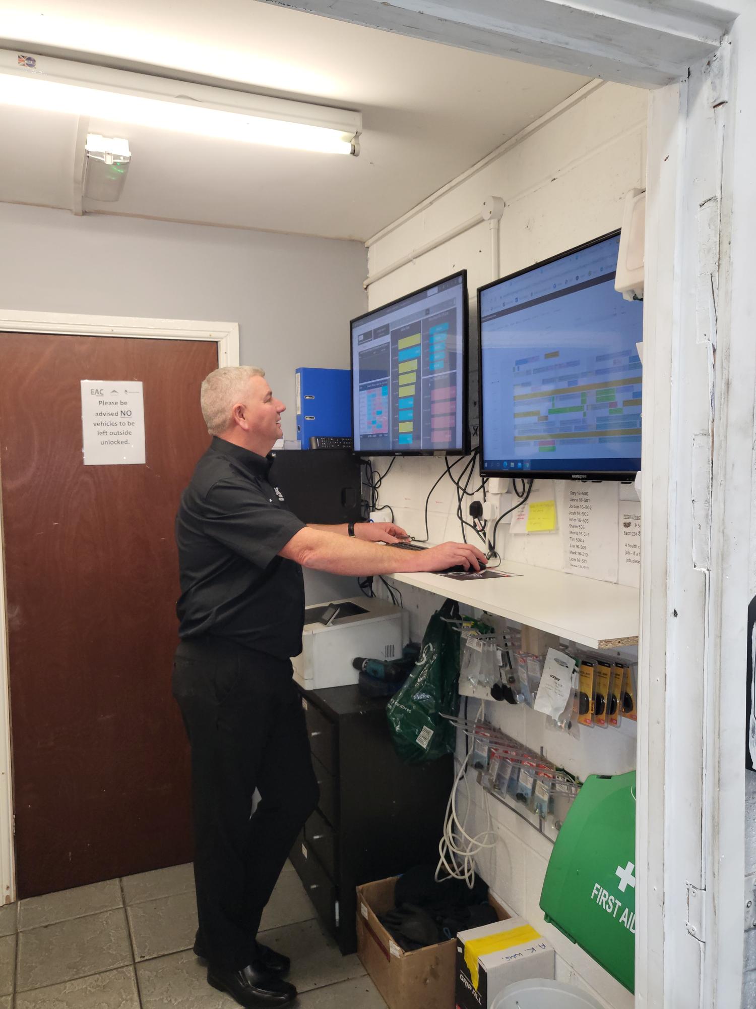 Garage Management System, Case Study: EAC Telford - Garage Management ...